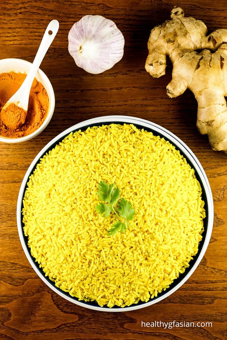 Turmeric Basmati Rice Gluten Free Vegan