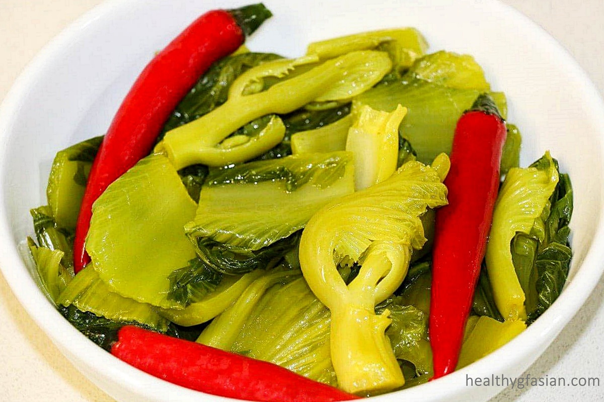 Fermented Mustard Green Gluten Free Vegan