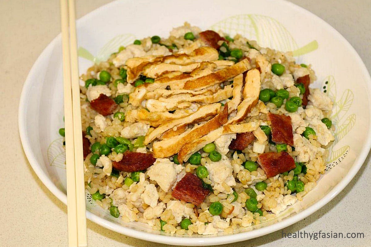 Special Fried Brown Rice Gluten Free