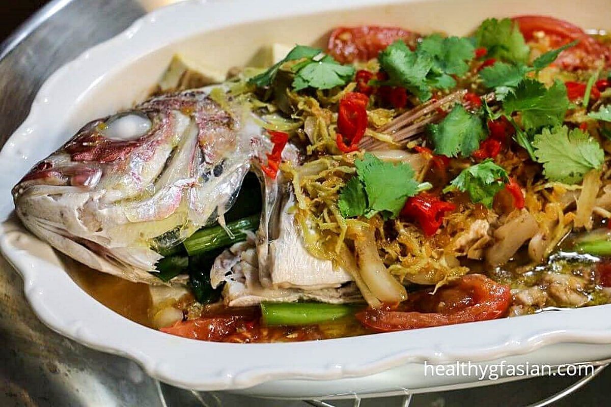 Teochew Steamed Whole Fish Gluten Free
